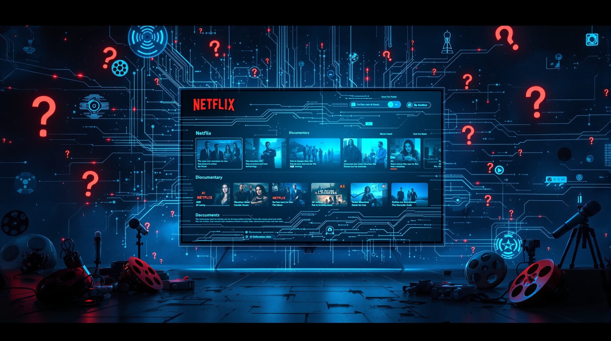 Netflix i AI-skandal – dokumentärer manipulerade med teknik